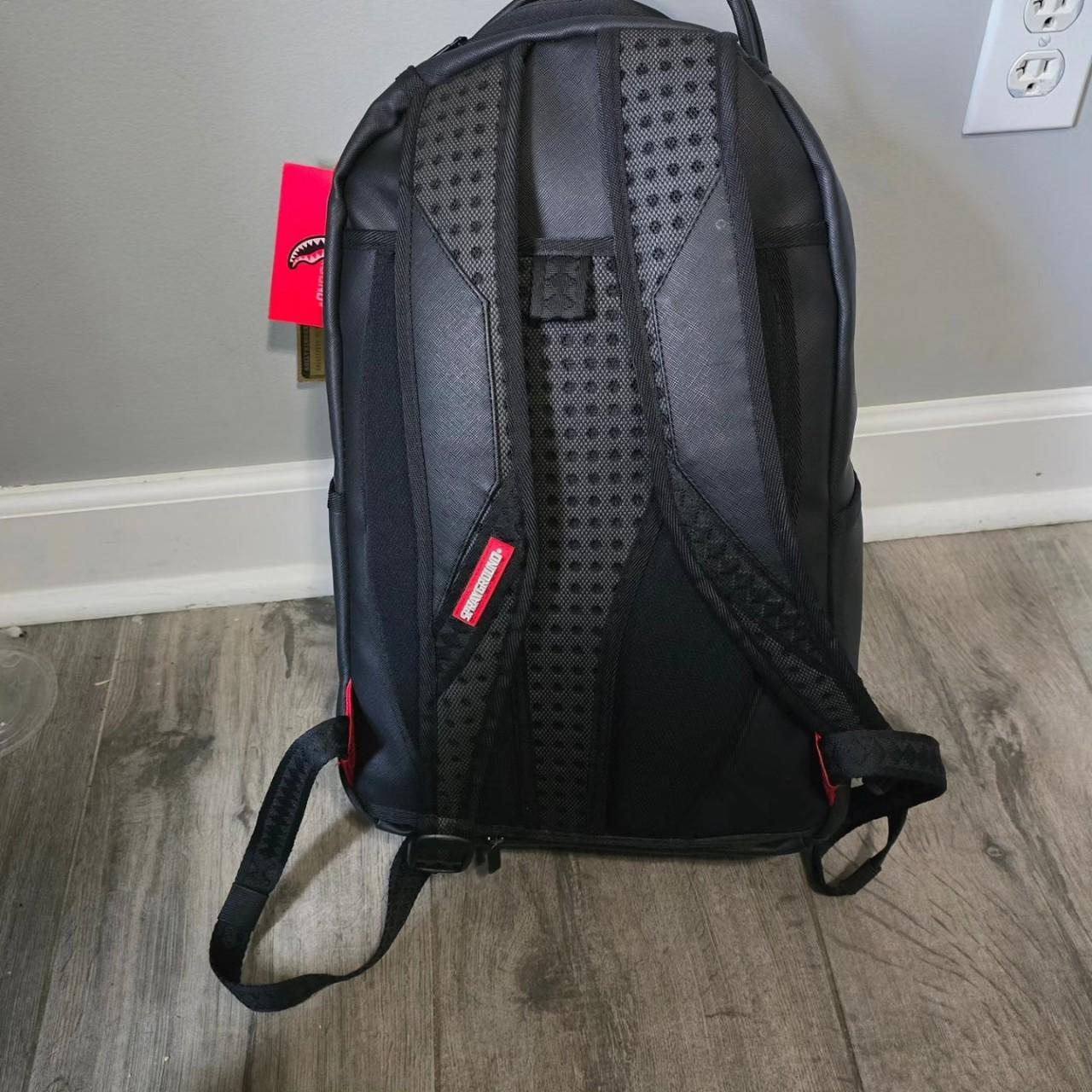 Sprayground backpack Black colorway. Used a couple... - Depop