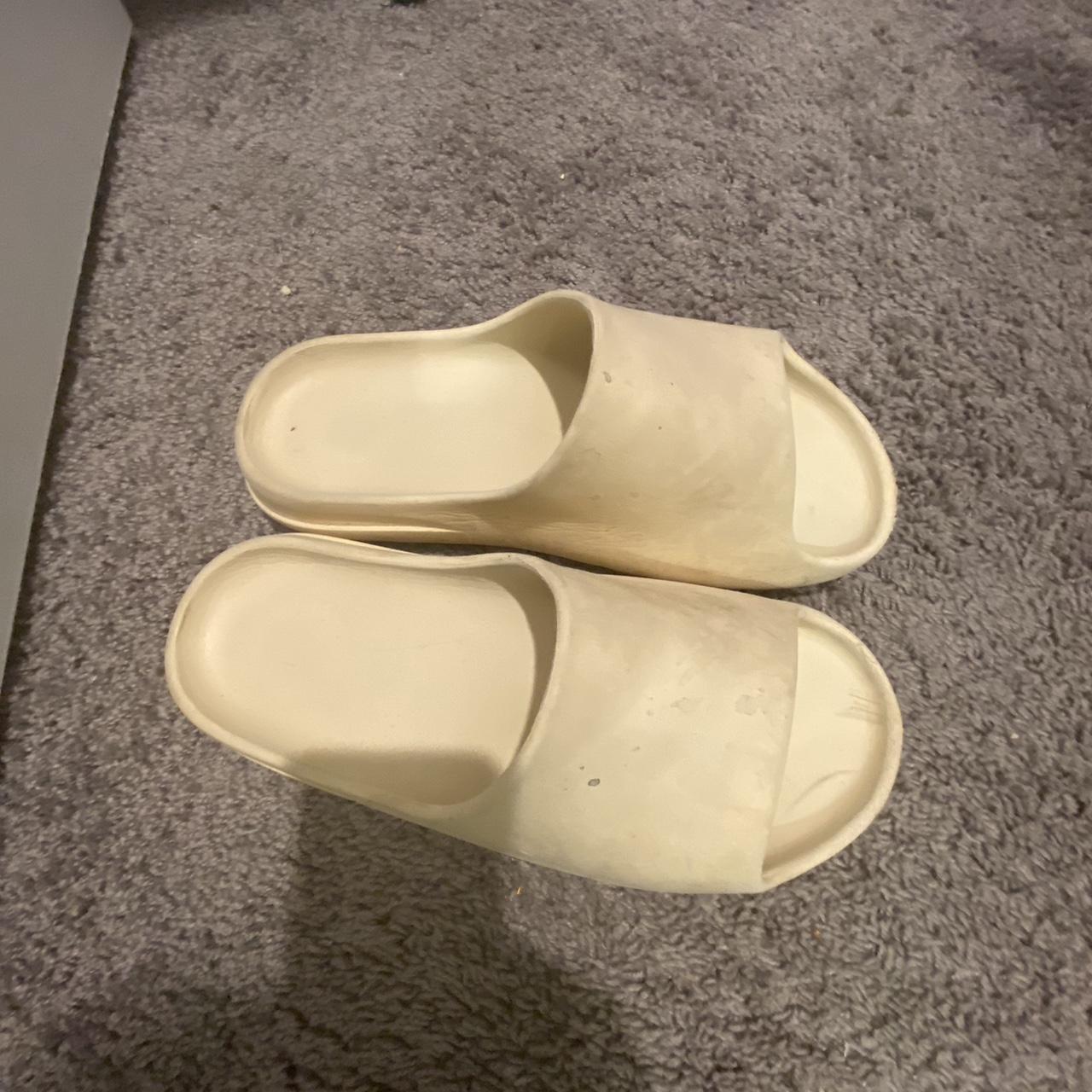 Used Yeezy Slide-You Can offer a better price Worn... - Depop