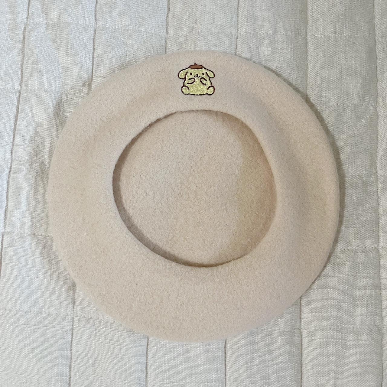 sanrio pompompurin beret from hot topic 🧸 • removed... - Depop