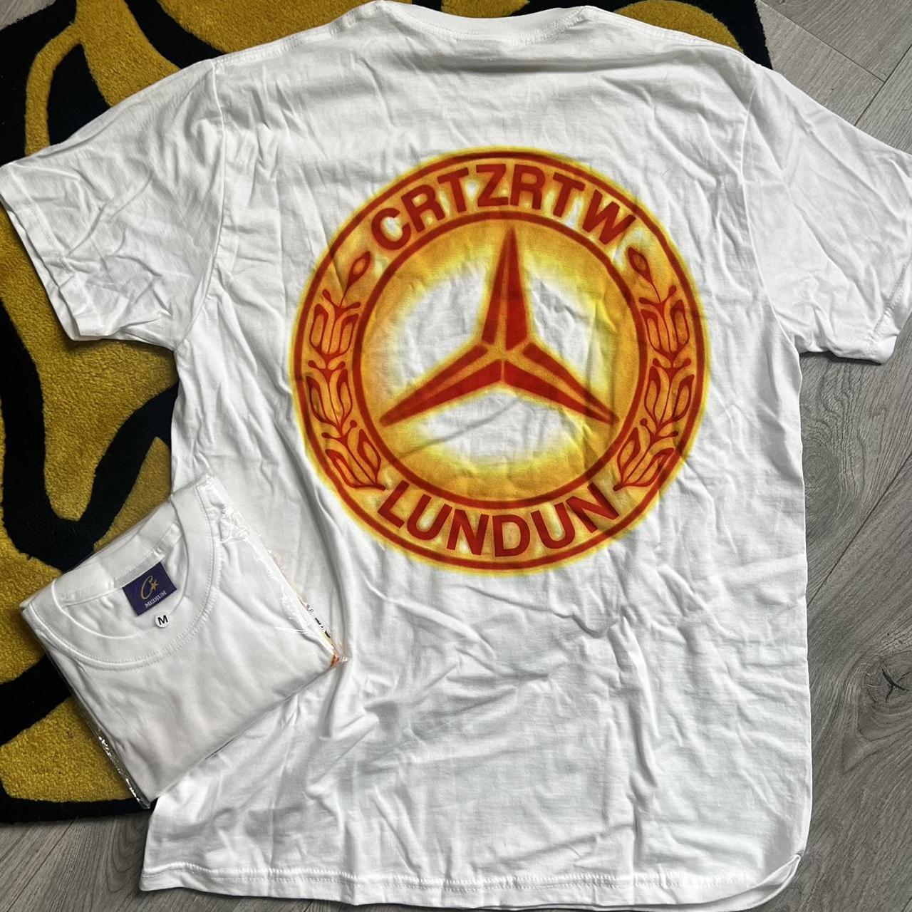 CRTZ Benz T-shirt Ps don’t have an iron Both... - Depop