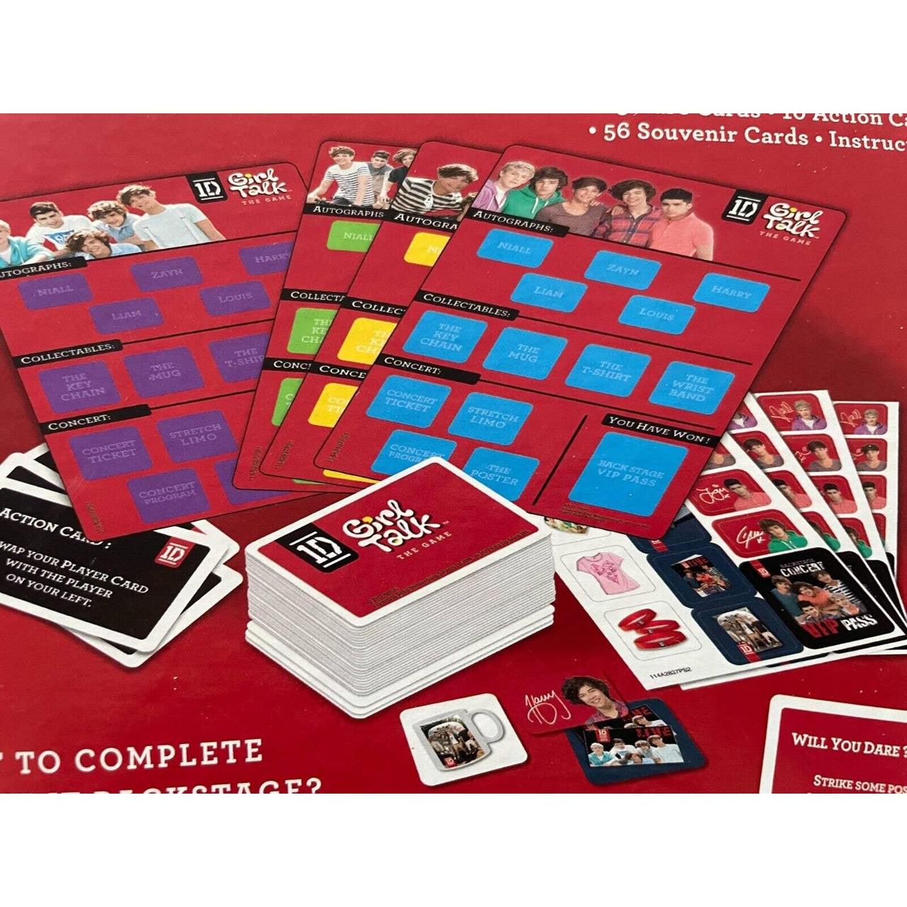 One Direction 1D Lot Board Game: Girl Talk The... - Depop