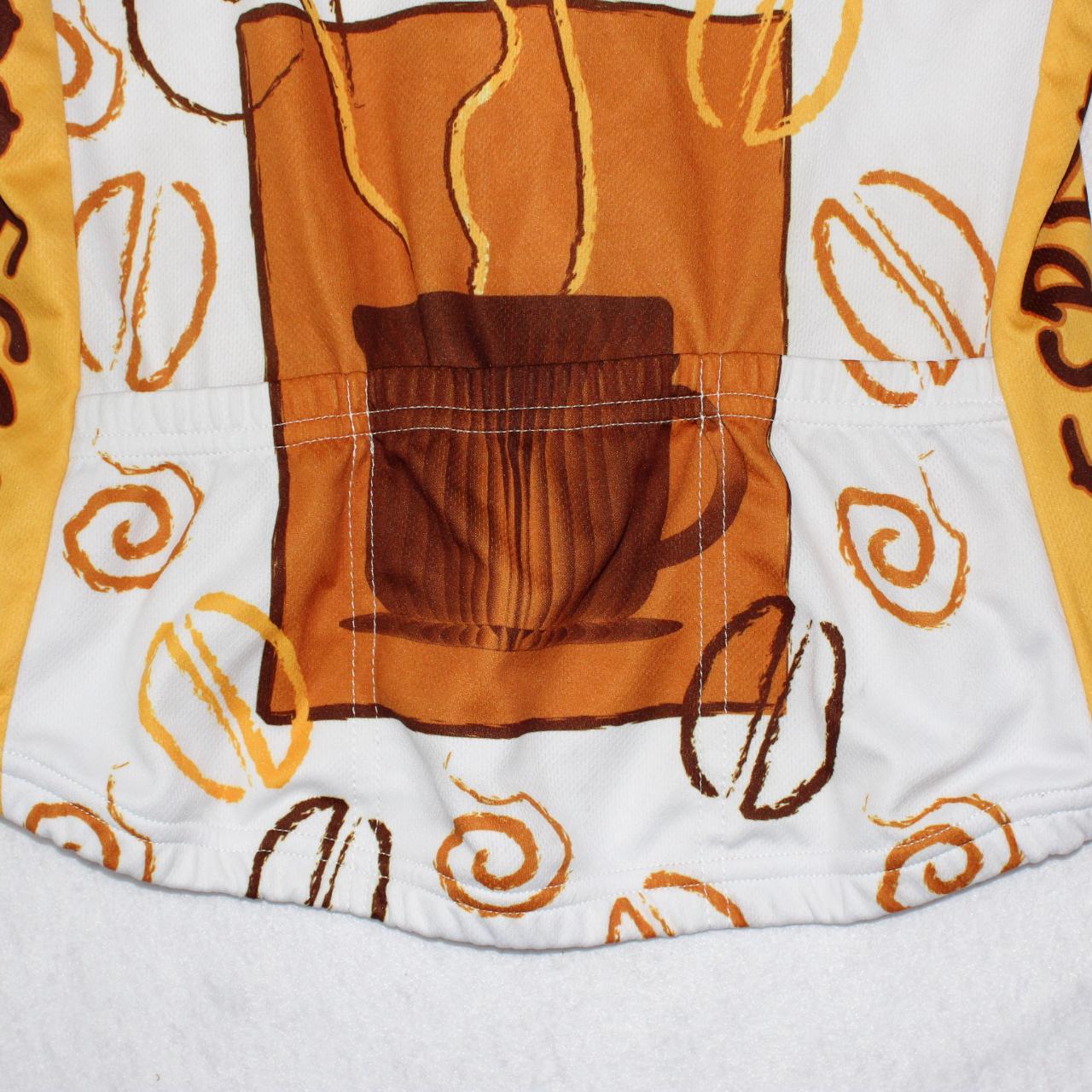 World Jersey. Cycling Jersey Size S. Espresso Coffee... - Depop