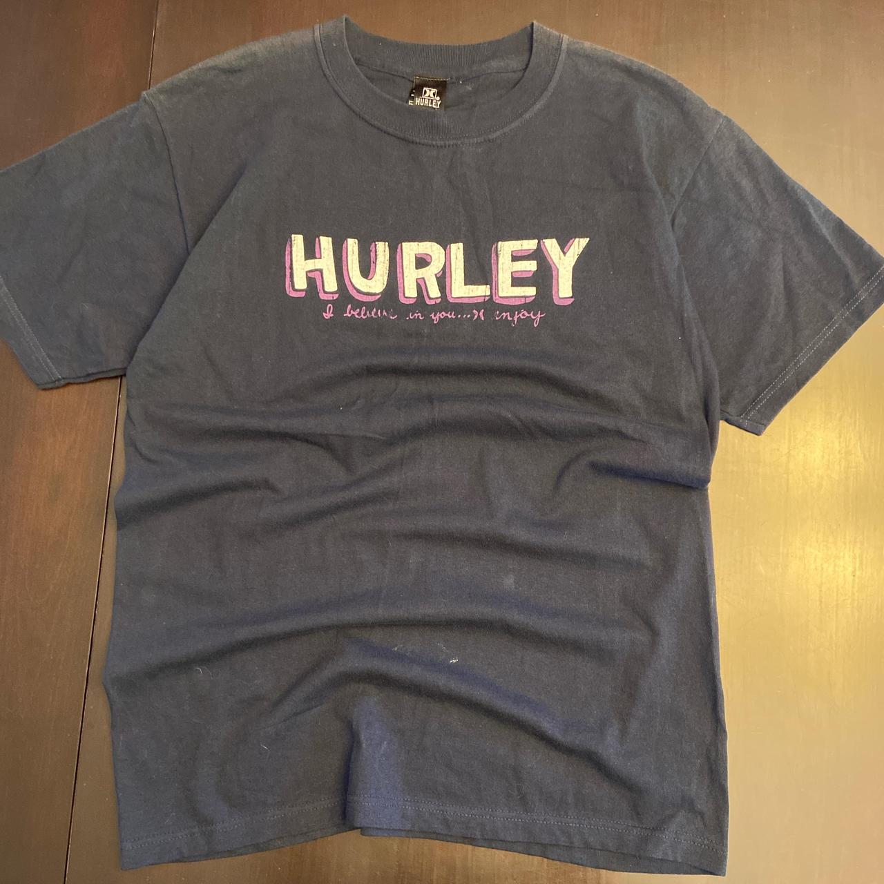 Vintage Hurley tee with tags. Size M tiny stain on... | Depop