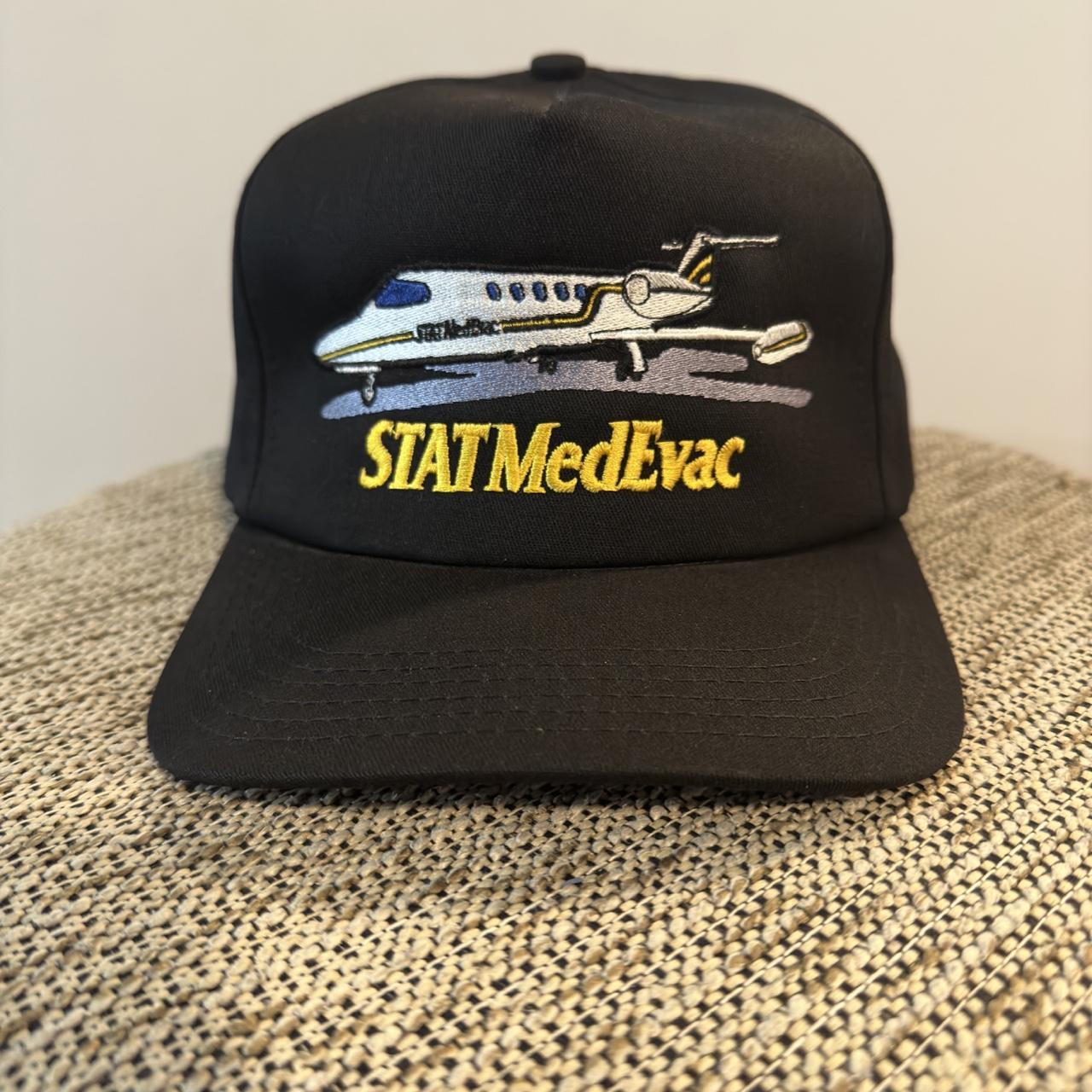 Vintage STAT MedEvac Life Flight Embroidered Jet... - Depop
