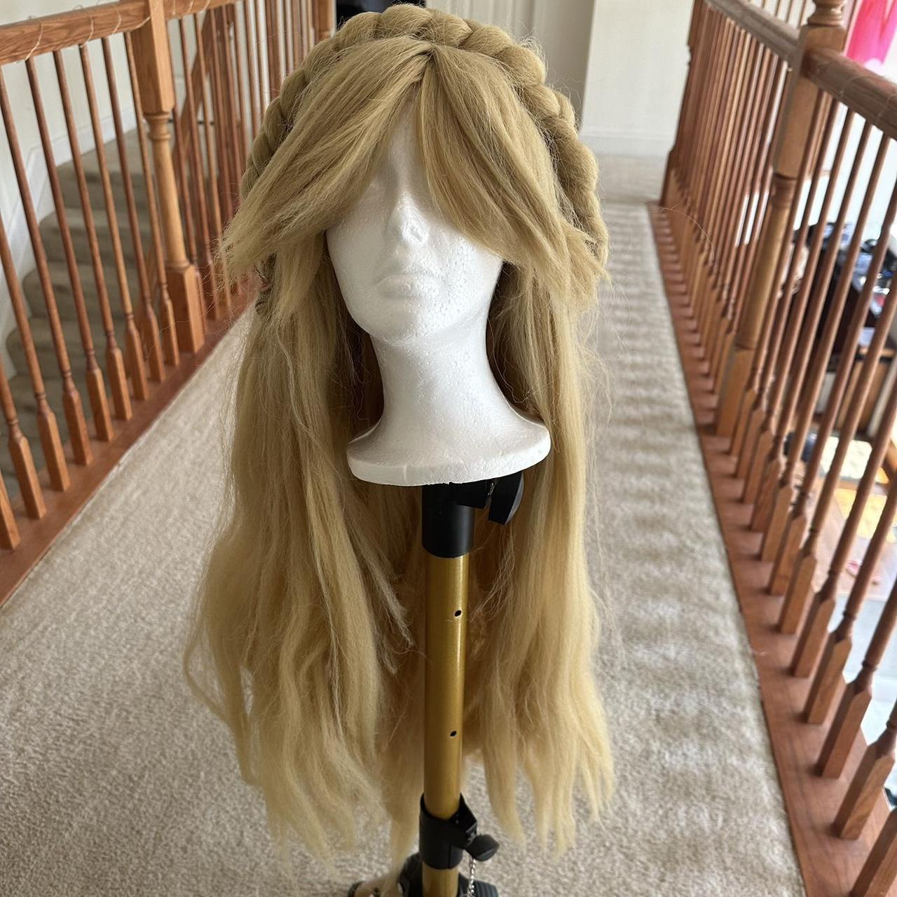 Zelda BOTW Cosplay Wig Super fluffy crimped wig I... - Depop