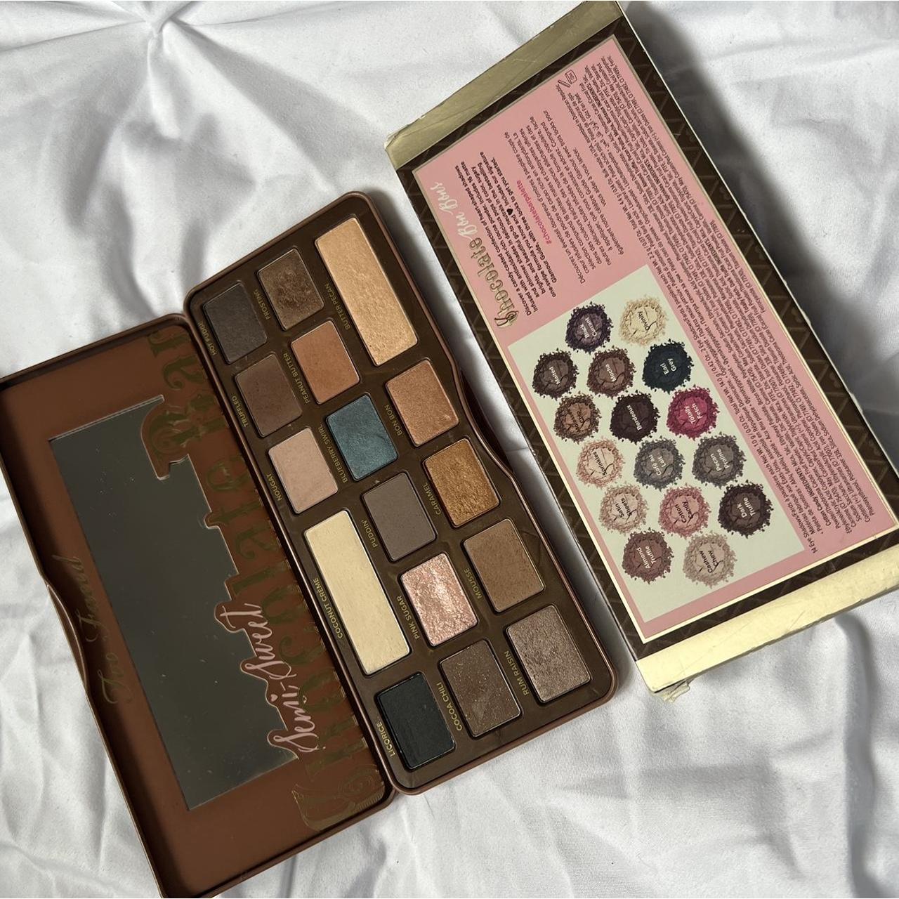 Too faced chocolate bar eyeshadow palette bundle.... - Depop
