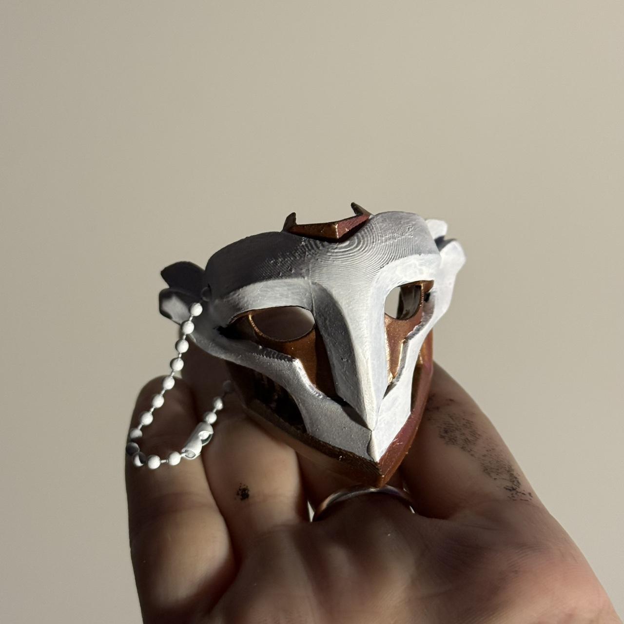 🤍Ekko’s Mask Keychain🤍 For all the Ekko fans out... | Depop