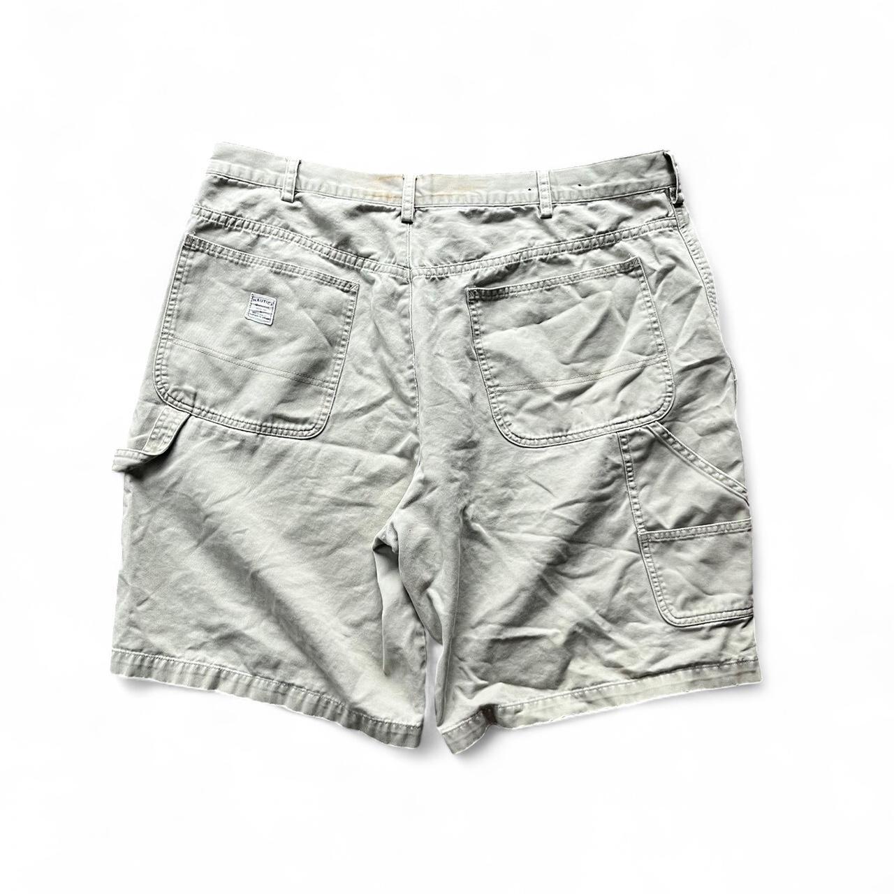 Y2K 00s Náutica Carpenter Shorts Size 38 Good... | Depop
