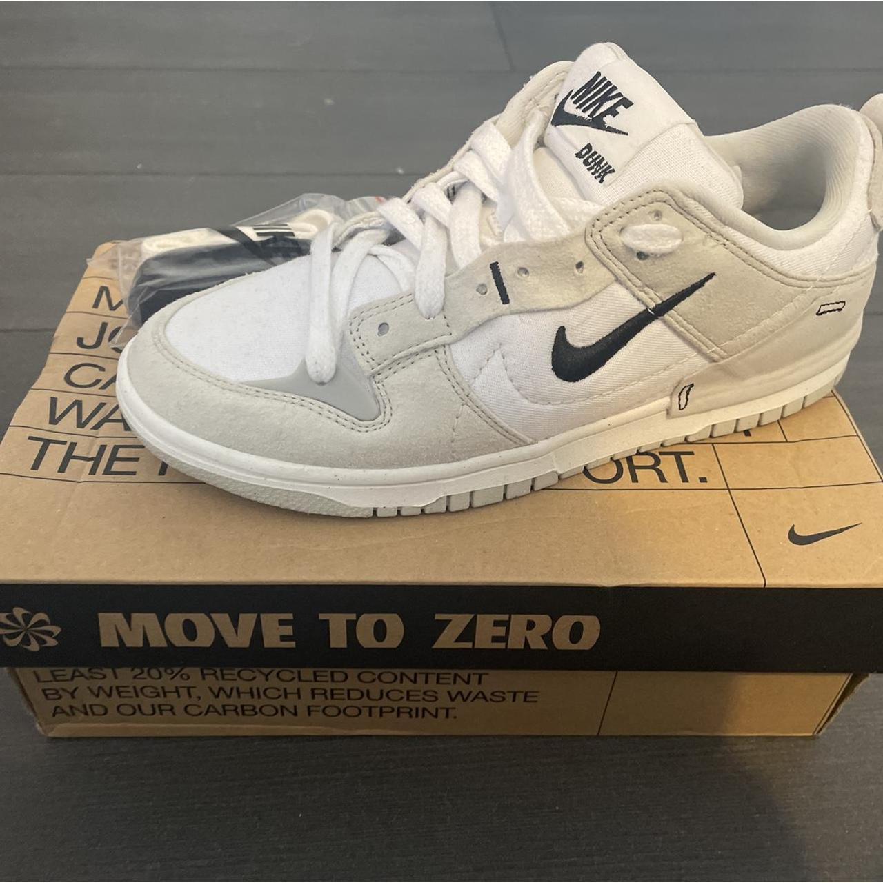 **authentic** nike distrupt dunks 2 (ivory) - worn... - Depop