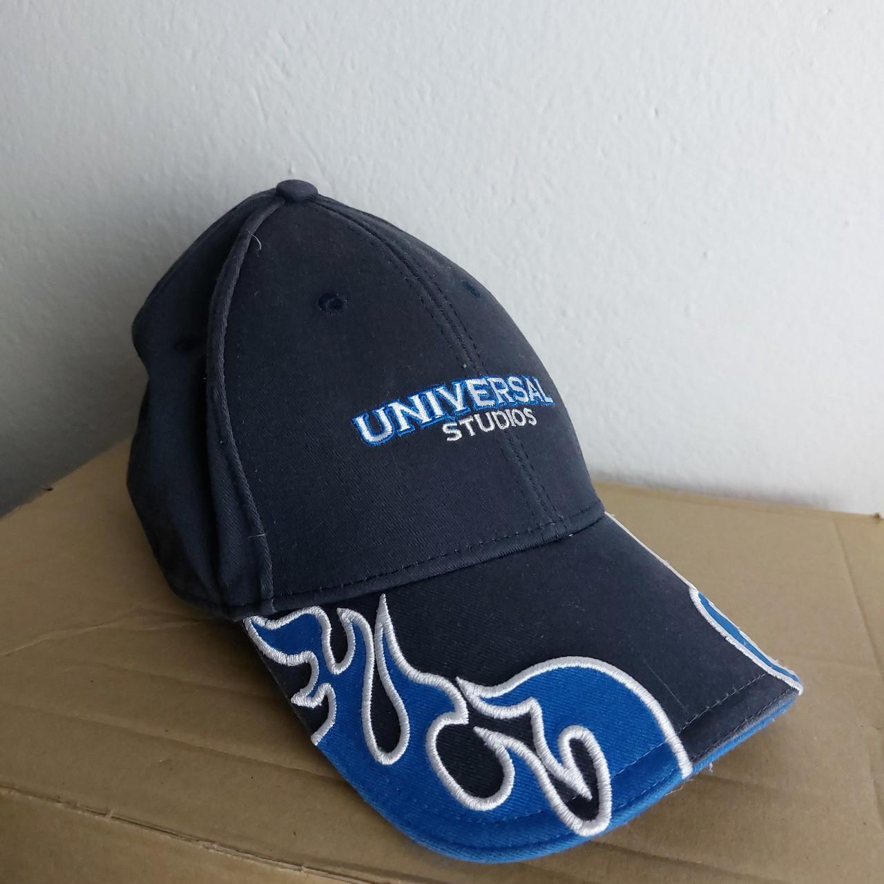 Universal Studios Baseball Hat Cap Adjustable Blue &... - Depop