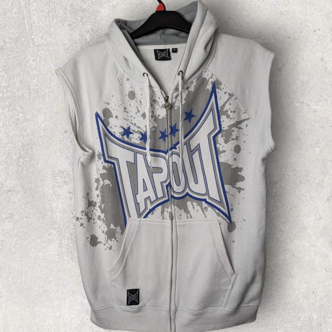 Vintage retro Tapout Vest Hoodie y2k Vibe 00s Size... - Depop