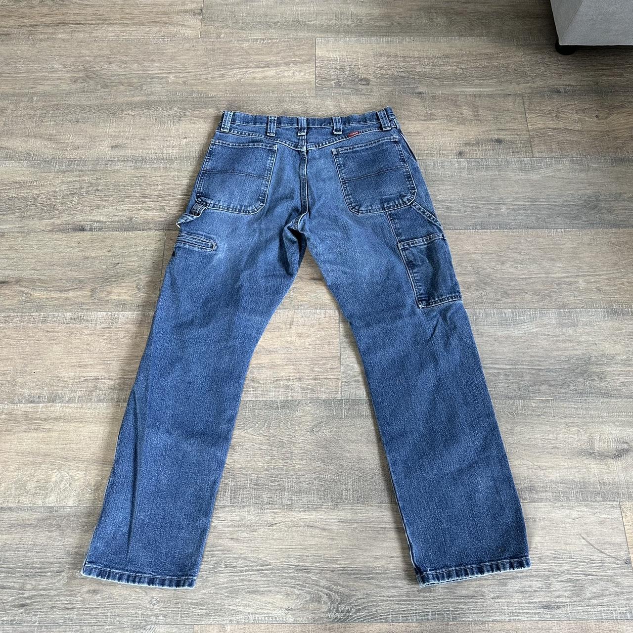 34x32 Wrangler Carpenter Jeans Lots of Pockets, some... - Depop