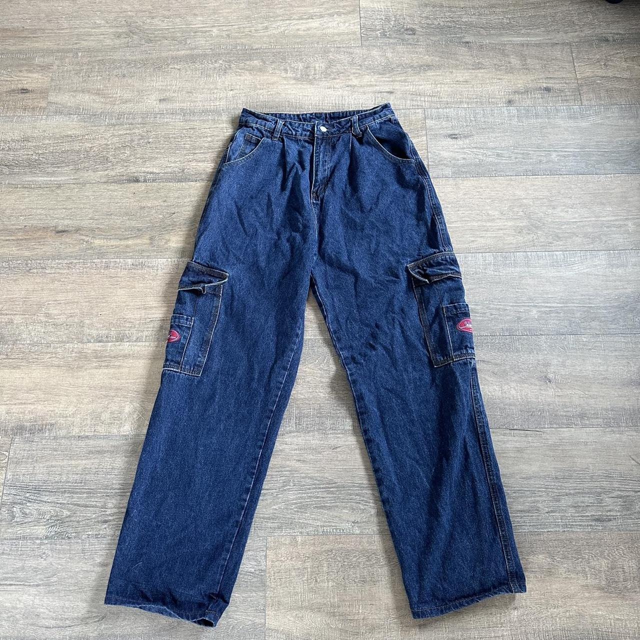 Jnco Style Wake Baggy Jeans Waist 28/29 - Depop