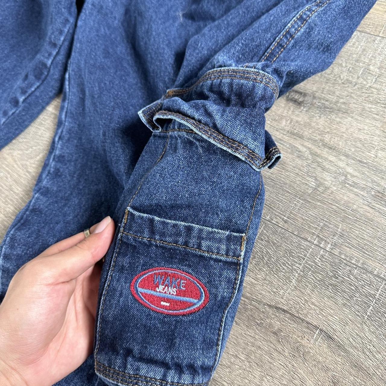 Jnco Style Wake Baggy Jeans Waist 28/29 - Depop