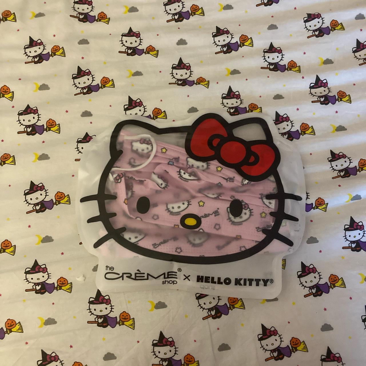 Pink Hello Kitty face mask for nurse or costume ... - Depop