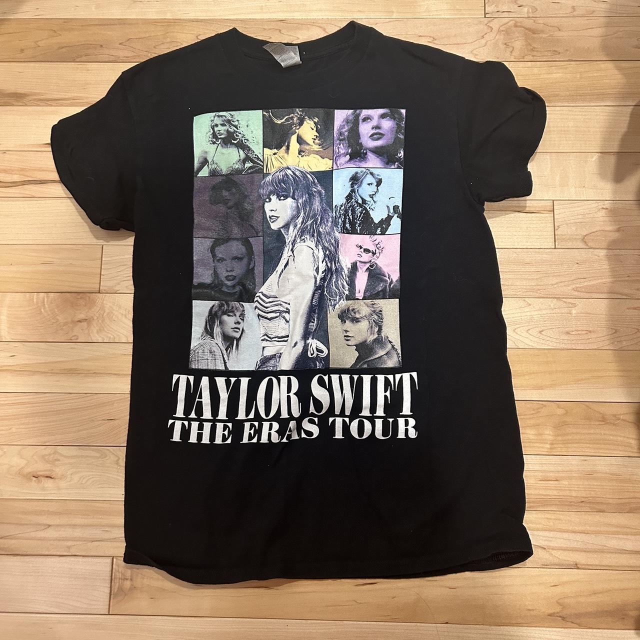Taylor Swift Eras tour T shirt- black (Price... - Depop