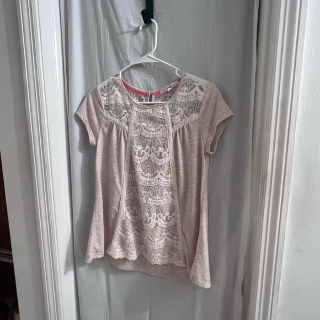 Like new rewind top Lace... - Depop