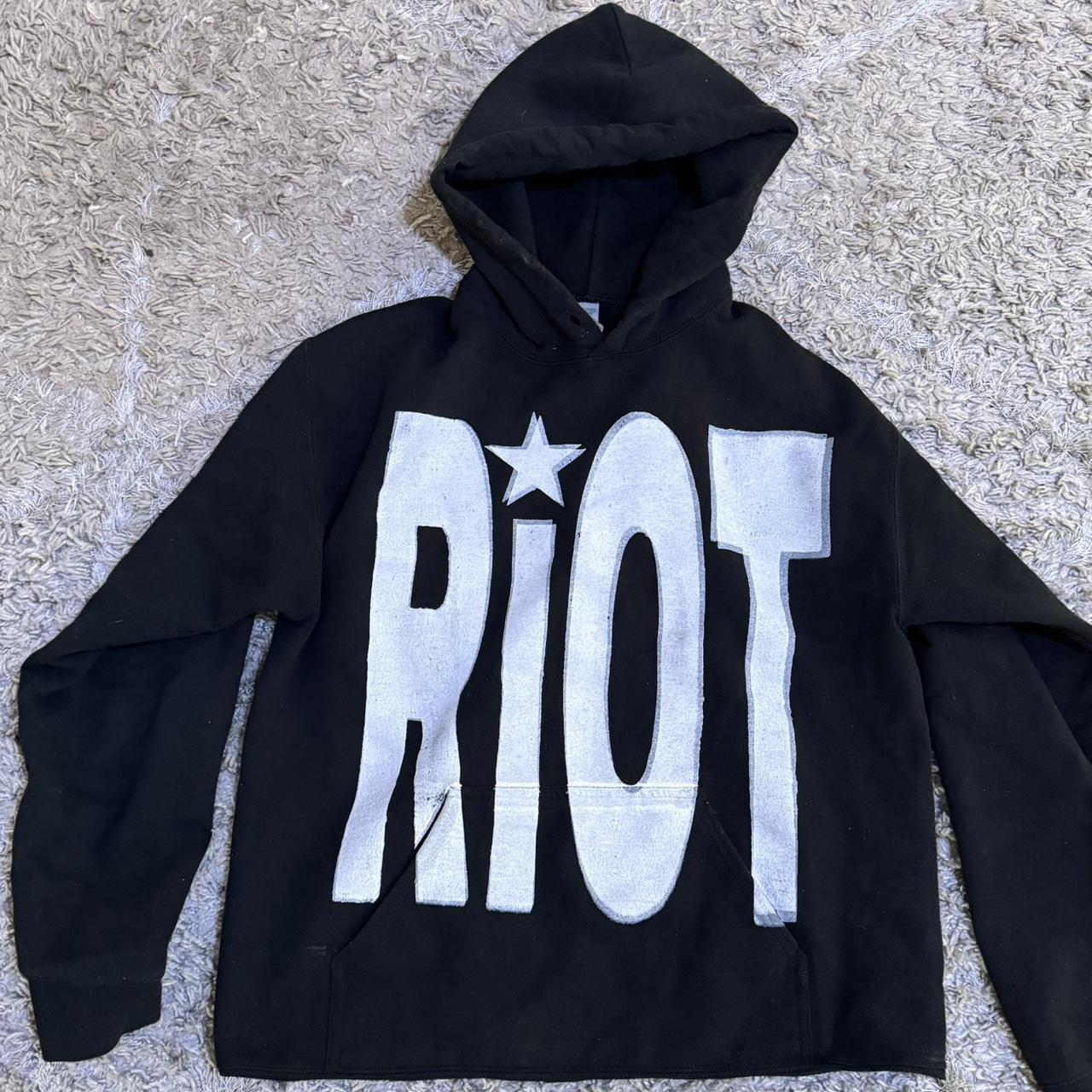 RIOT HOODIE - Depop
