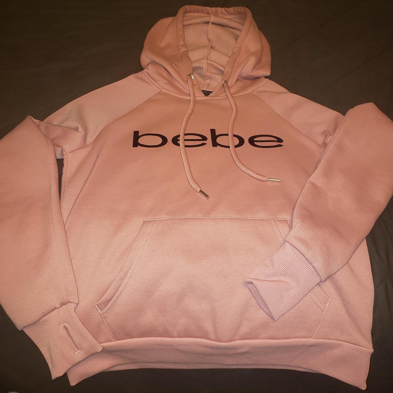 Bebe Sport Logo Hoodie (Original Price 89.00) barely... - Depop