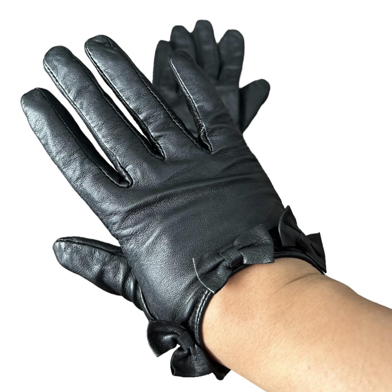 coo co choo • black • gloves bow... - Depop