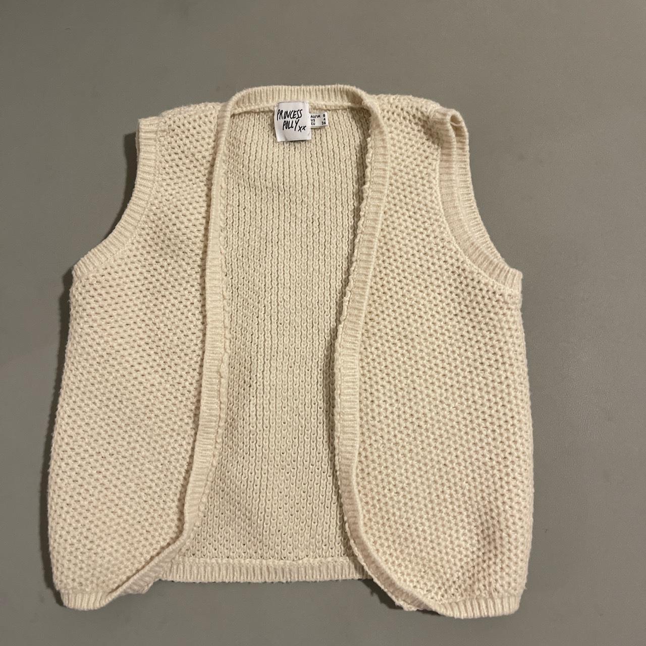Princess Polly crochet vest. - Depop