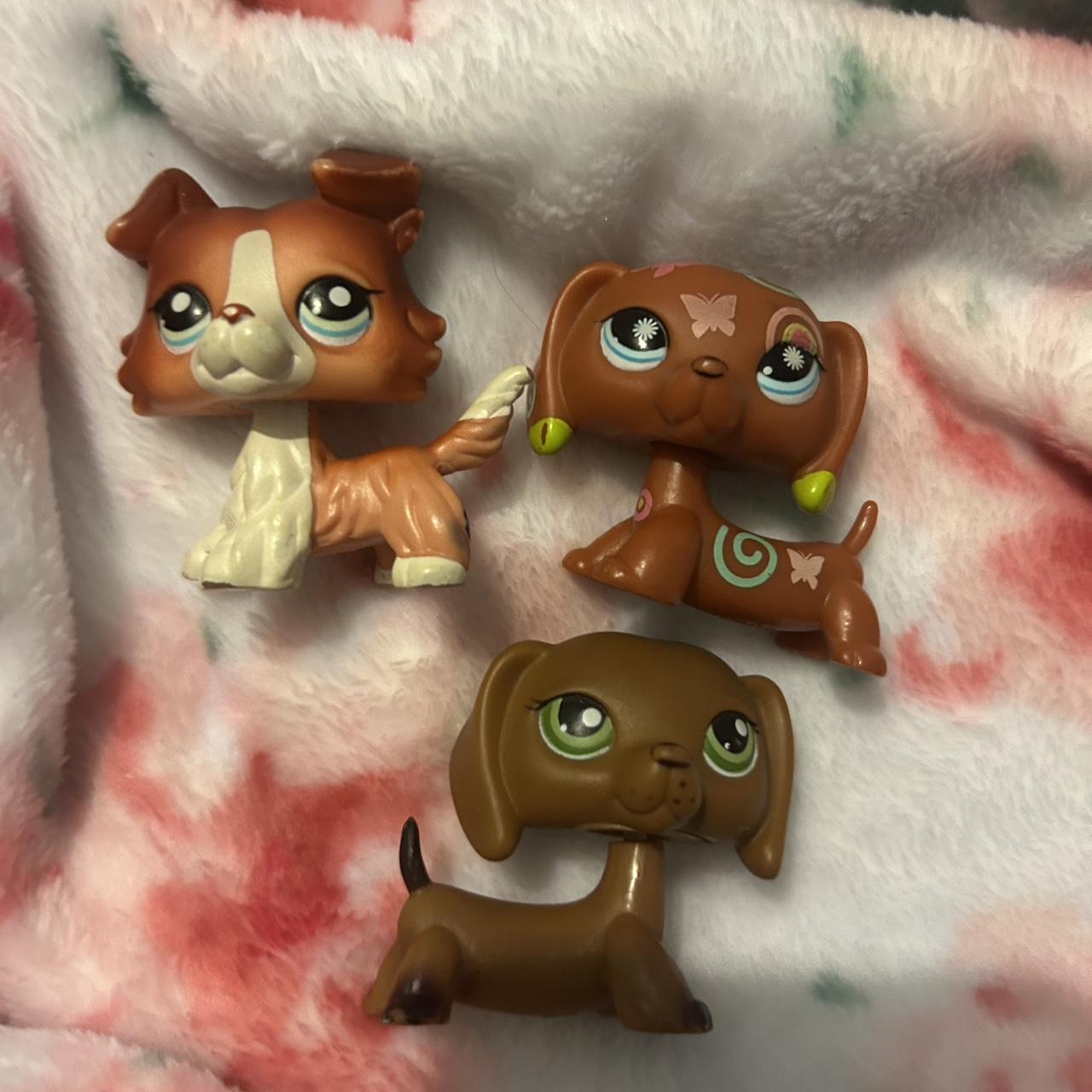 Littlest Pet Shop lot of 3 dogs #LPS #Puppies... | Depop