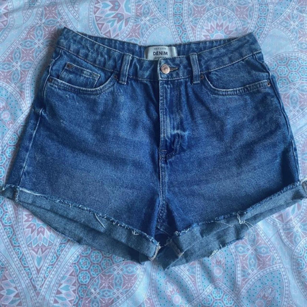 High waisted shorts from new look Only worn a few... - Depop