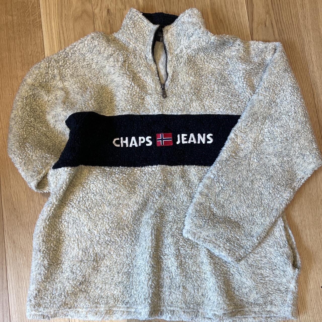 Chaps Wool like sweater Cool vintage piece Loads... - Depop