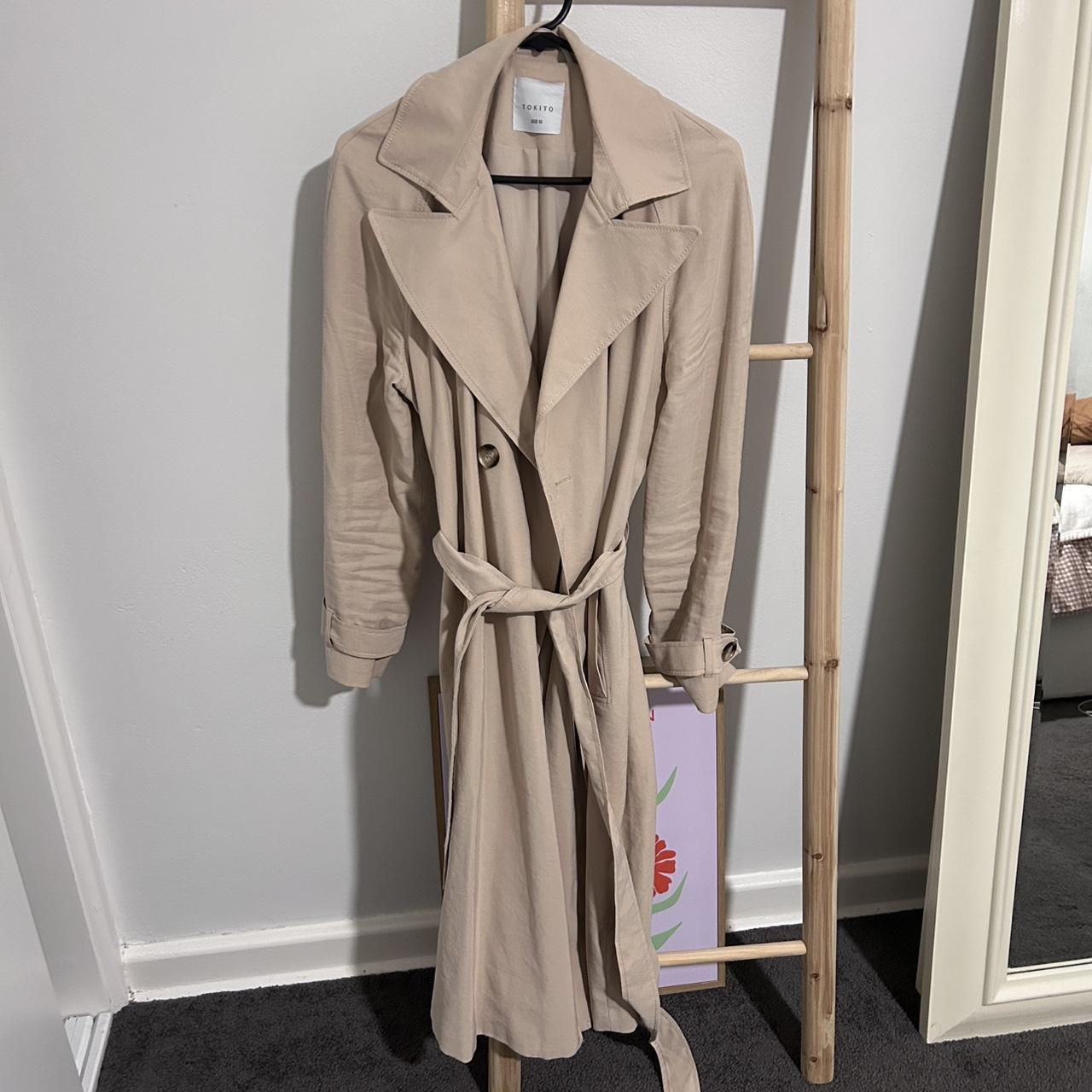 Tokito Trench Worn very minimally 2025 Winter Season | Depop