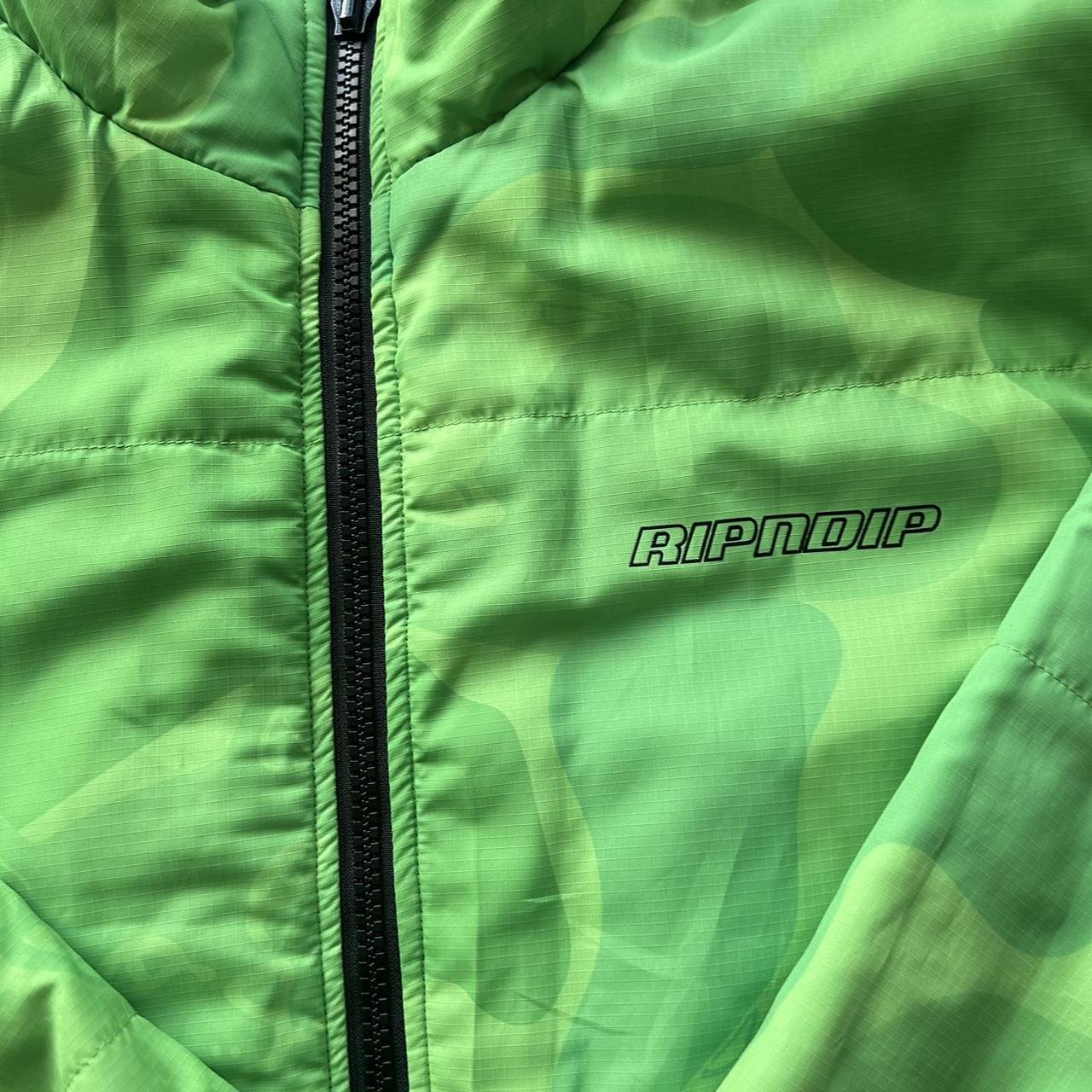 RipNDip reverse zip up jacket super dope designs... - Depop