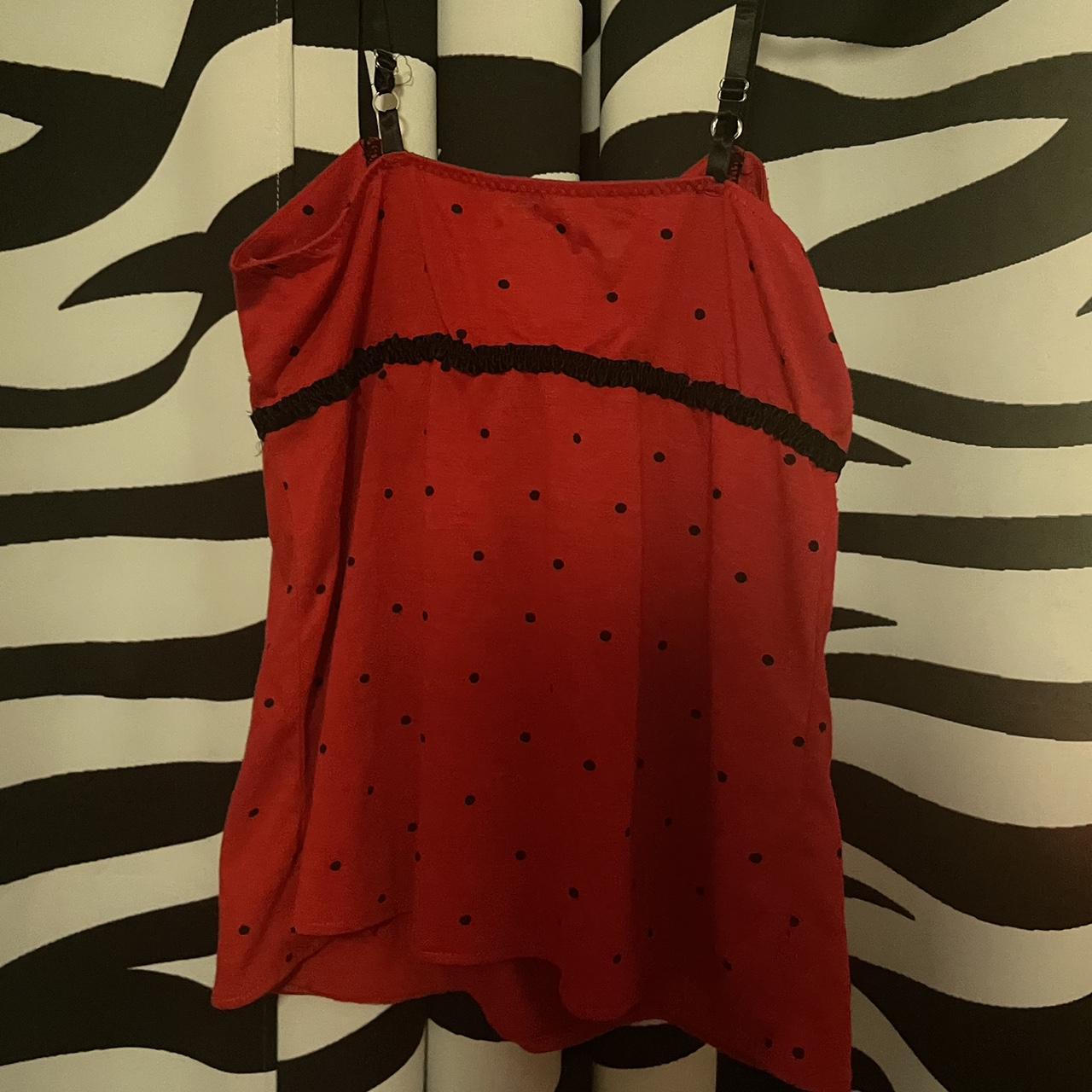 JOE BOXER RED/BLACK PAJAMA SET SIZE S #y2k #emo... - Depop