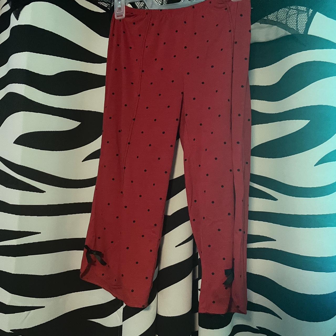 JOE BOXER RED/BLACK PAJAMA SET SIZE S #y2k #emo... - Depop