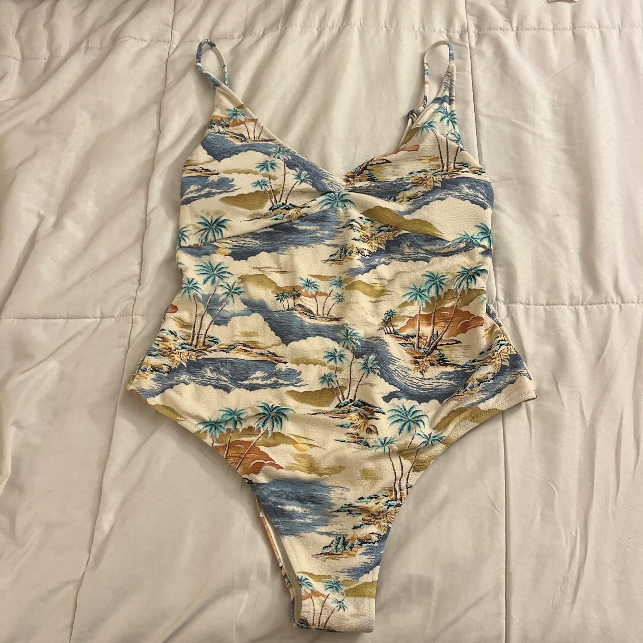 Vintage style Rip Curl one piece originally $100... - Depop
