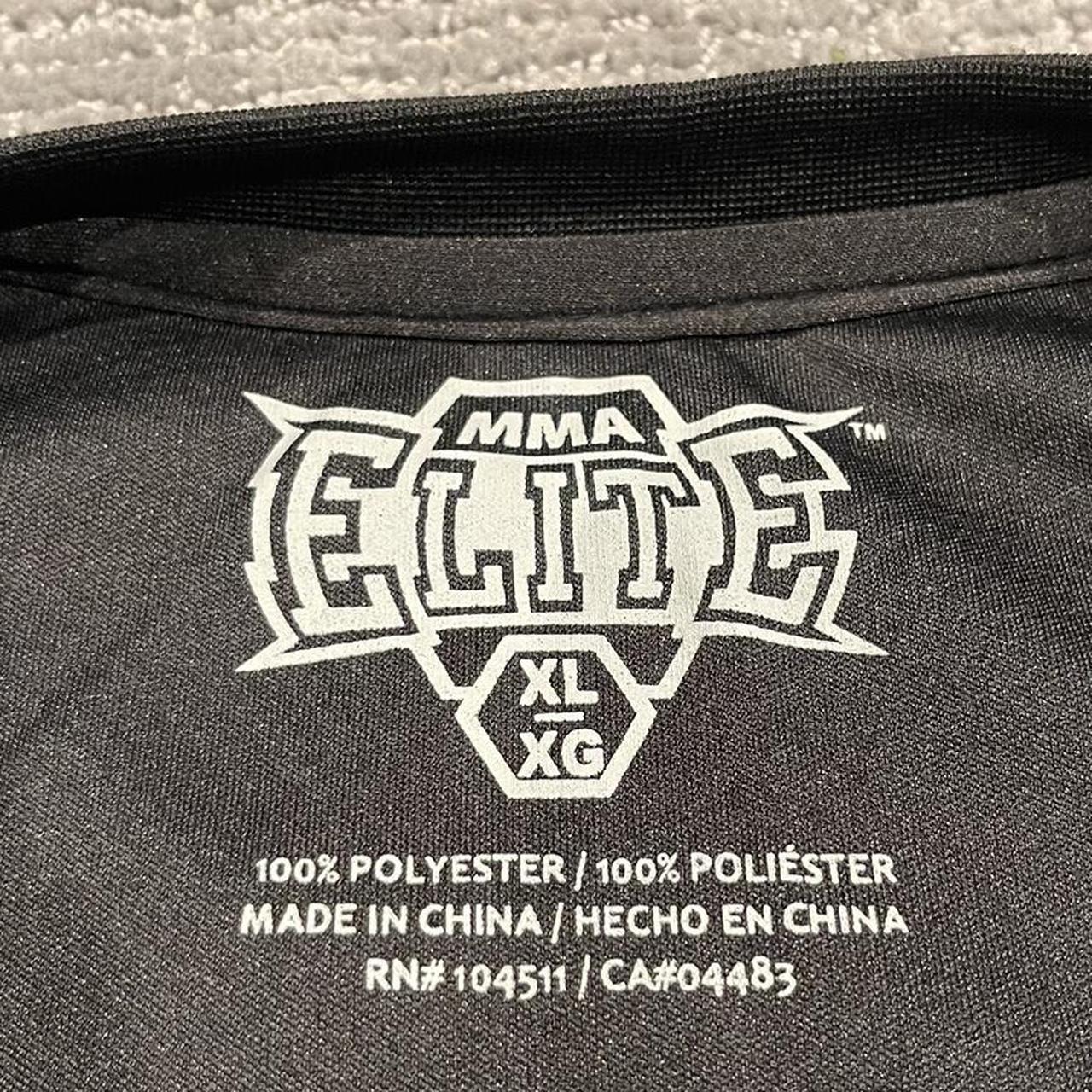 MMA Elite black T-Shirt - Size XL -... - Depop