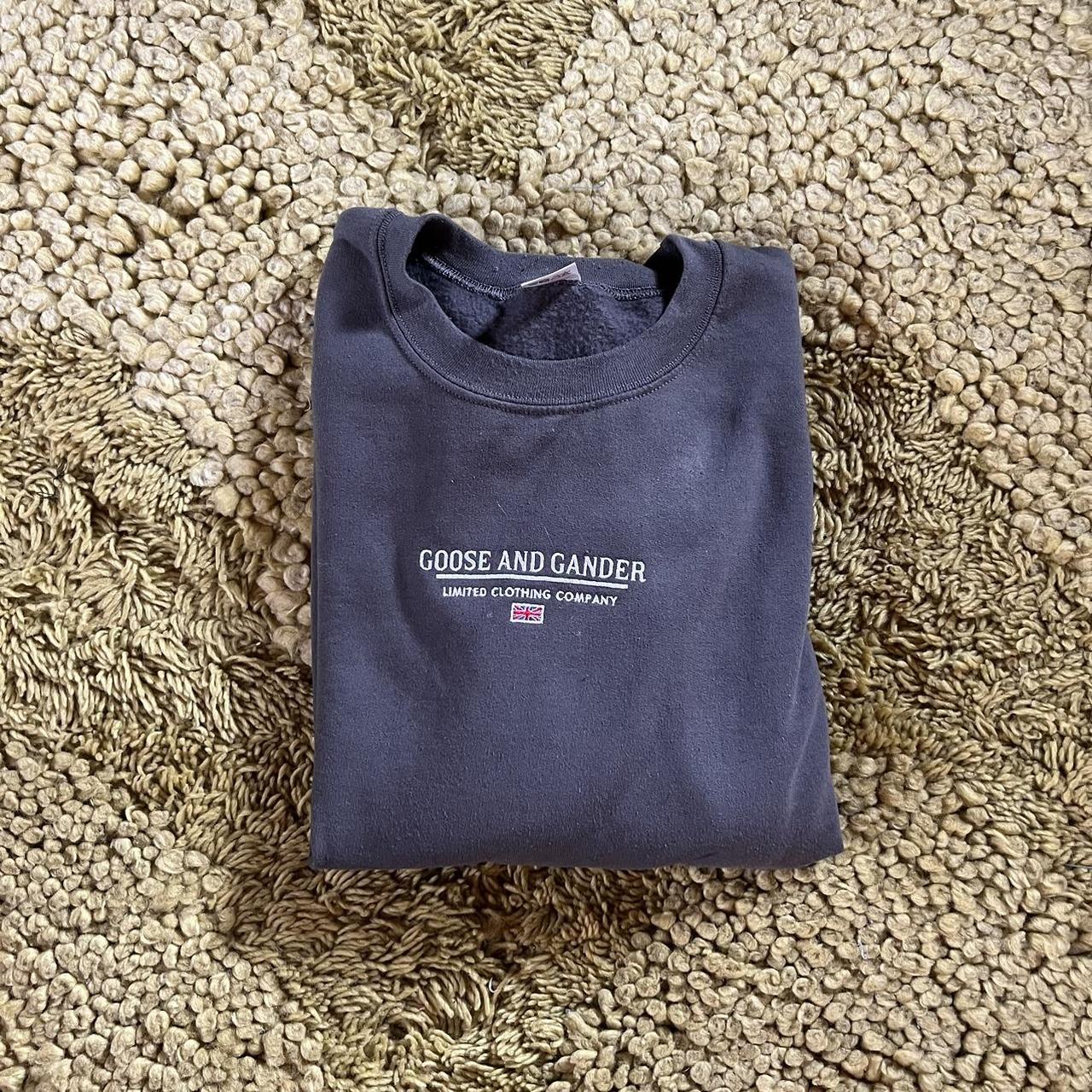 Grey Goose and Gander Jumper #jumper #grey #fleece... - Depop
