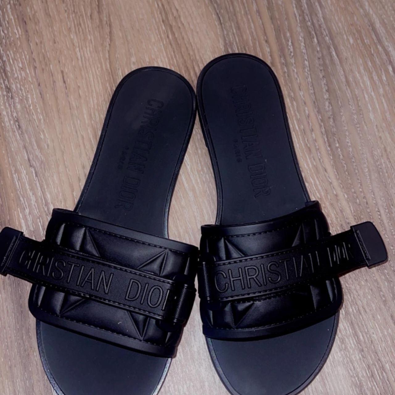 Authentic Christian Dior Slides - Depop