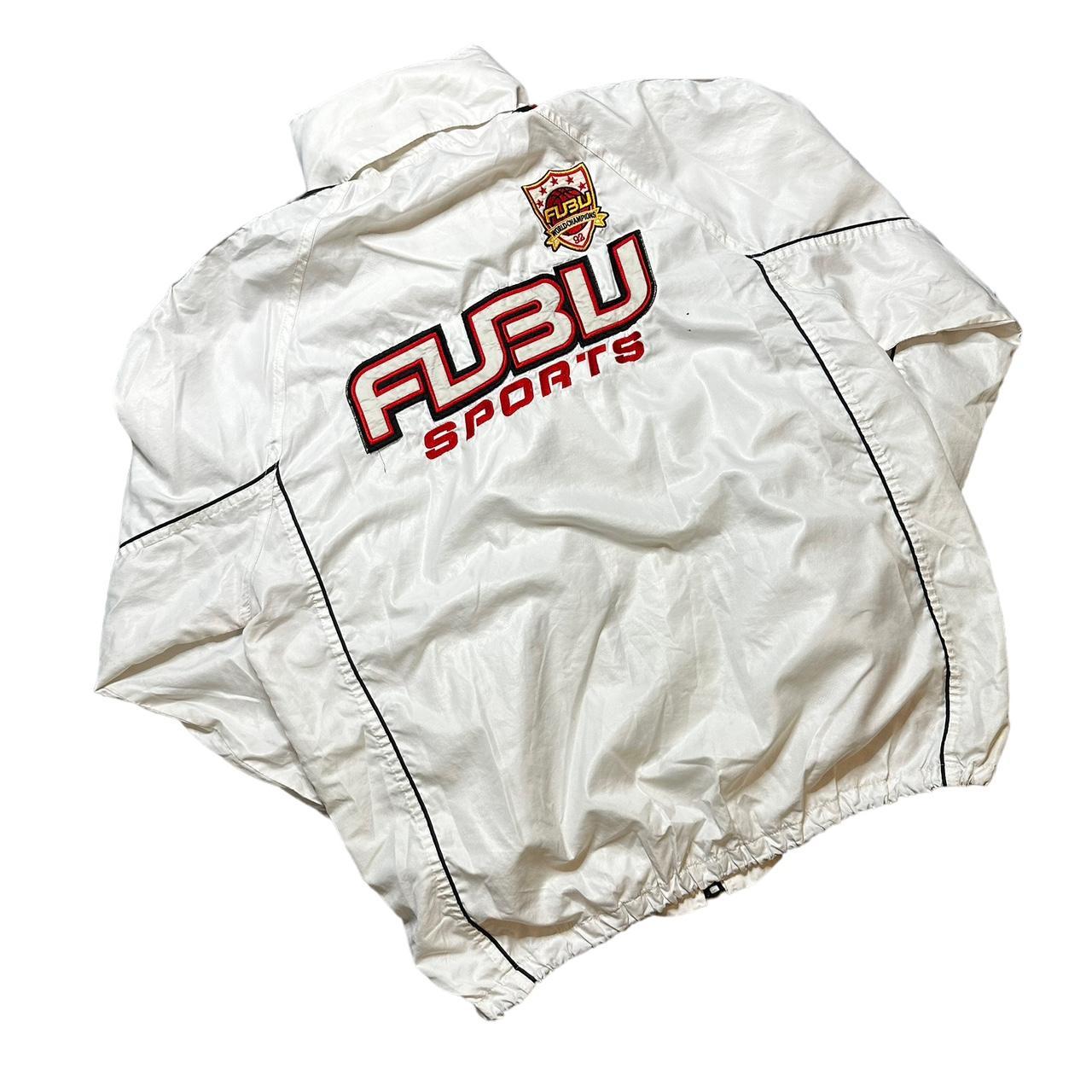 Vintage 90s fubu windbreaker jacket size large in... - Depop