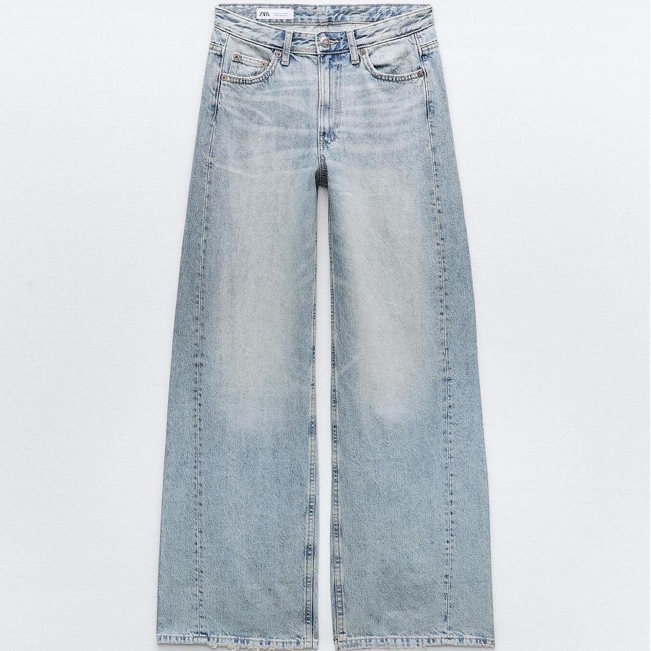 High waisted wide leg jean from Zara Willing to... - Depop