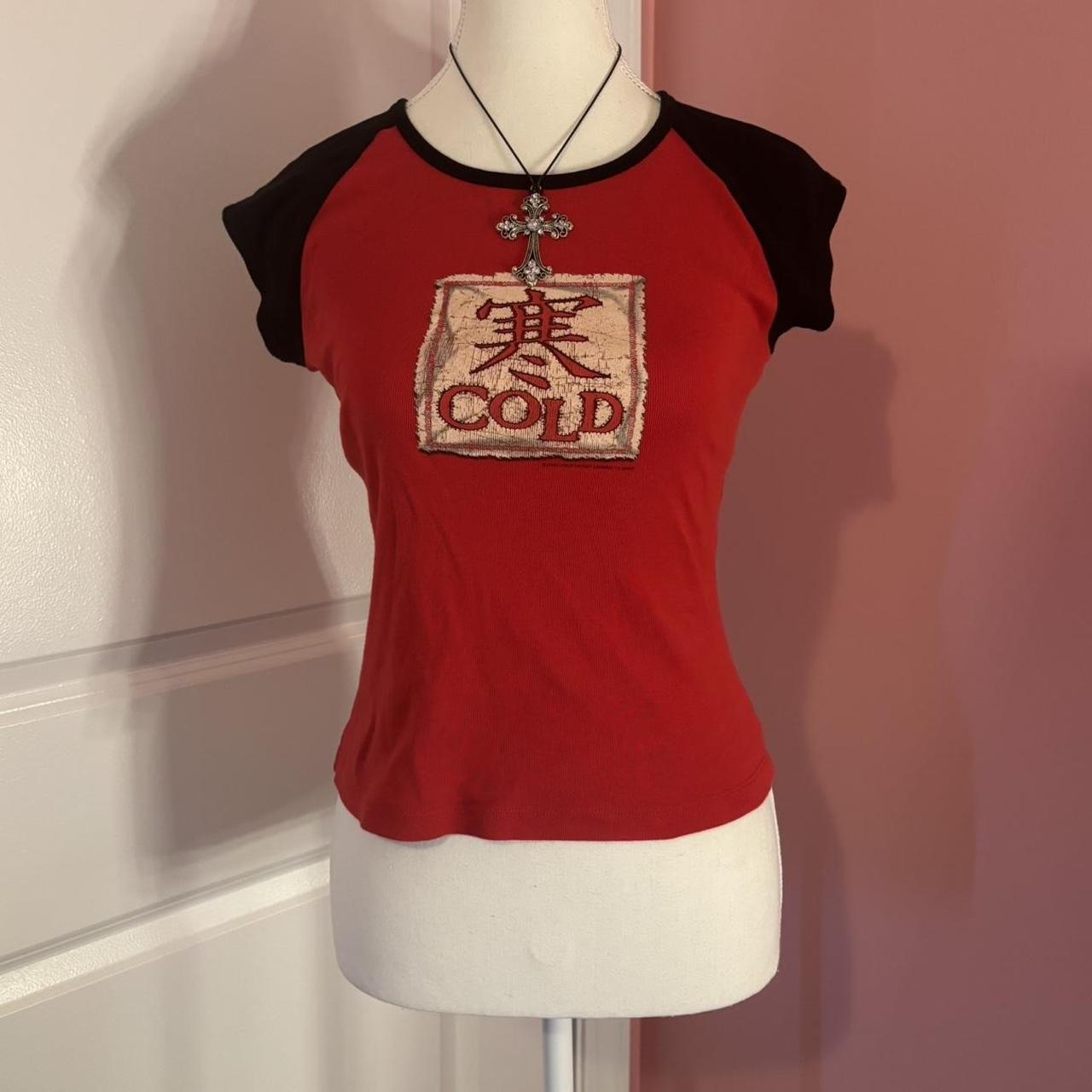 the band “cold” tee, size small ~ fitted tee ~ no... | Depop