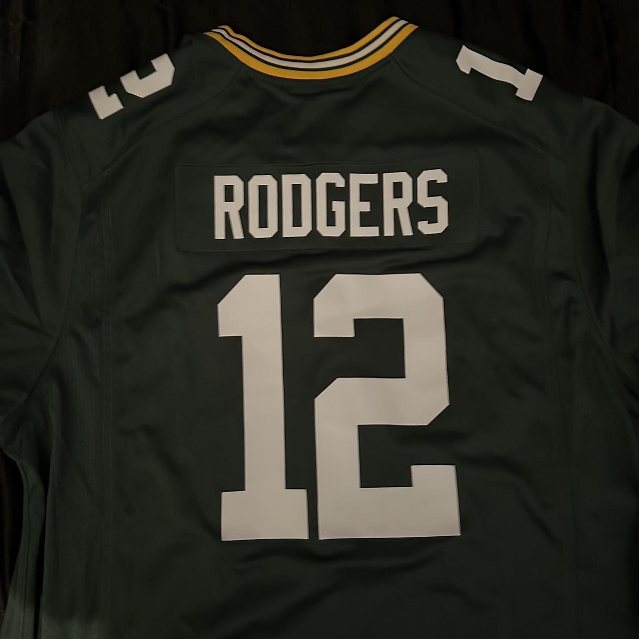 Green Bay packers Aaron Rodger’s Jersey xxl - Depop