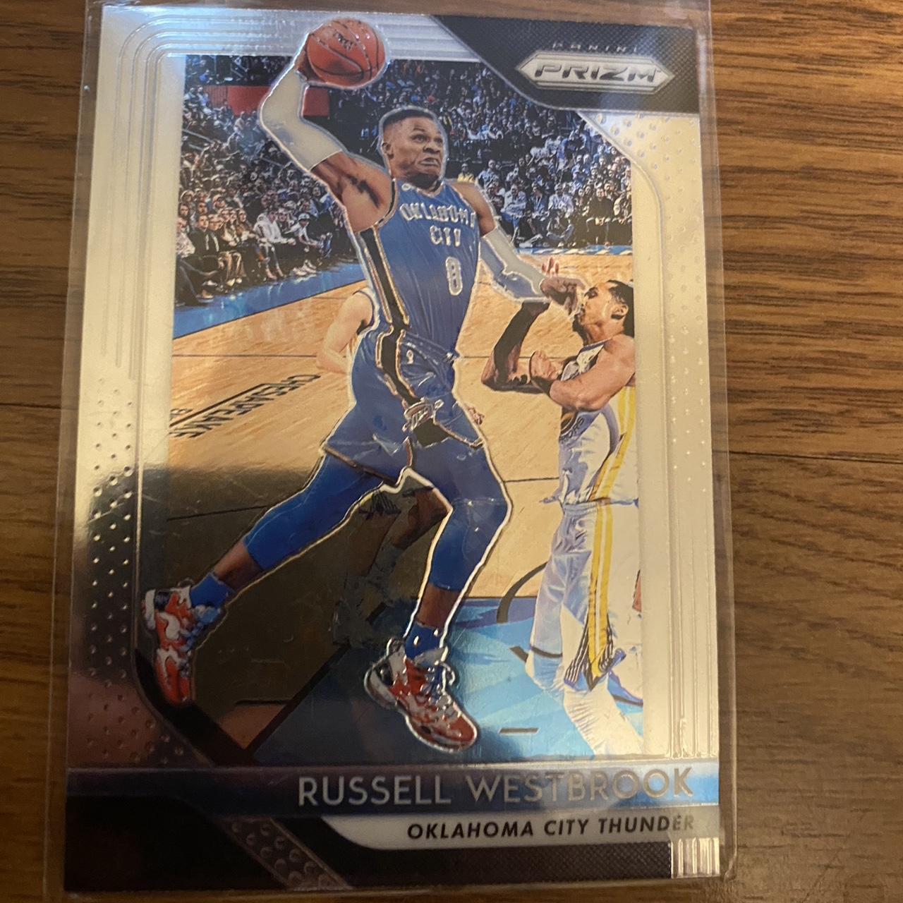 2018 Panini Russell Westbrook card. (Mint condition) - Depop