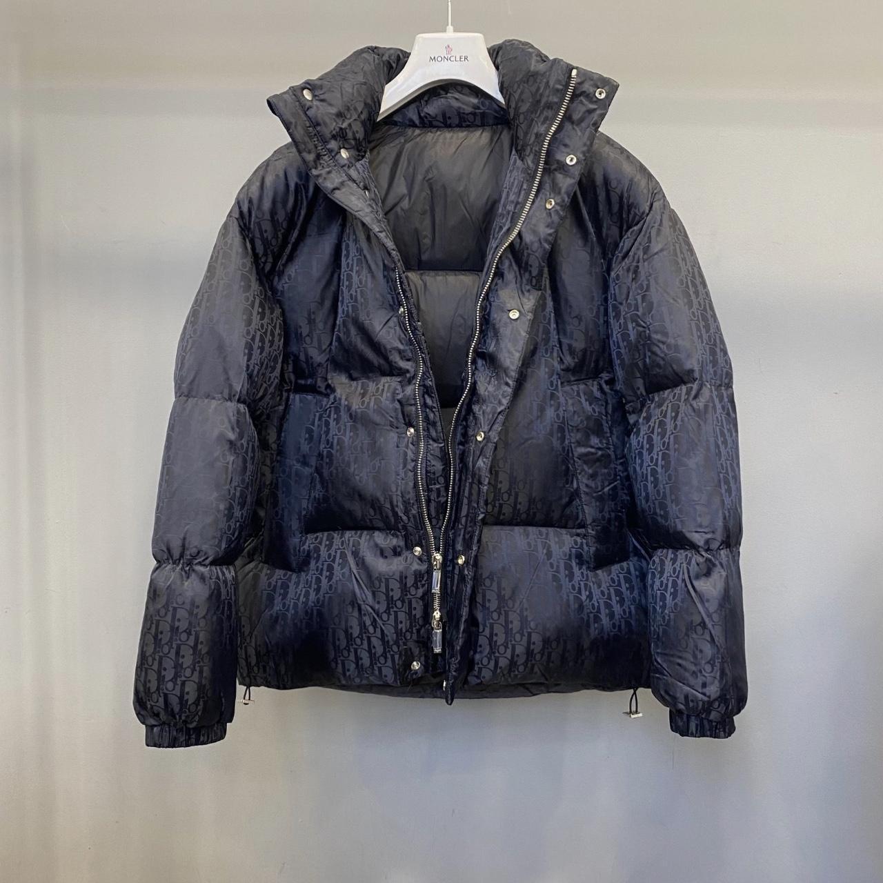 Dior oblique down jacket - Depop