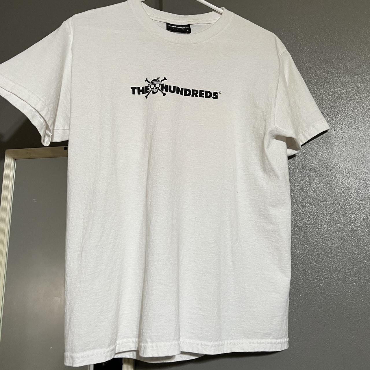 The Hundreds x One Piece Tee White. Size Medium.... - Depop