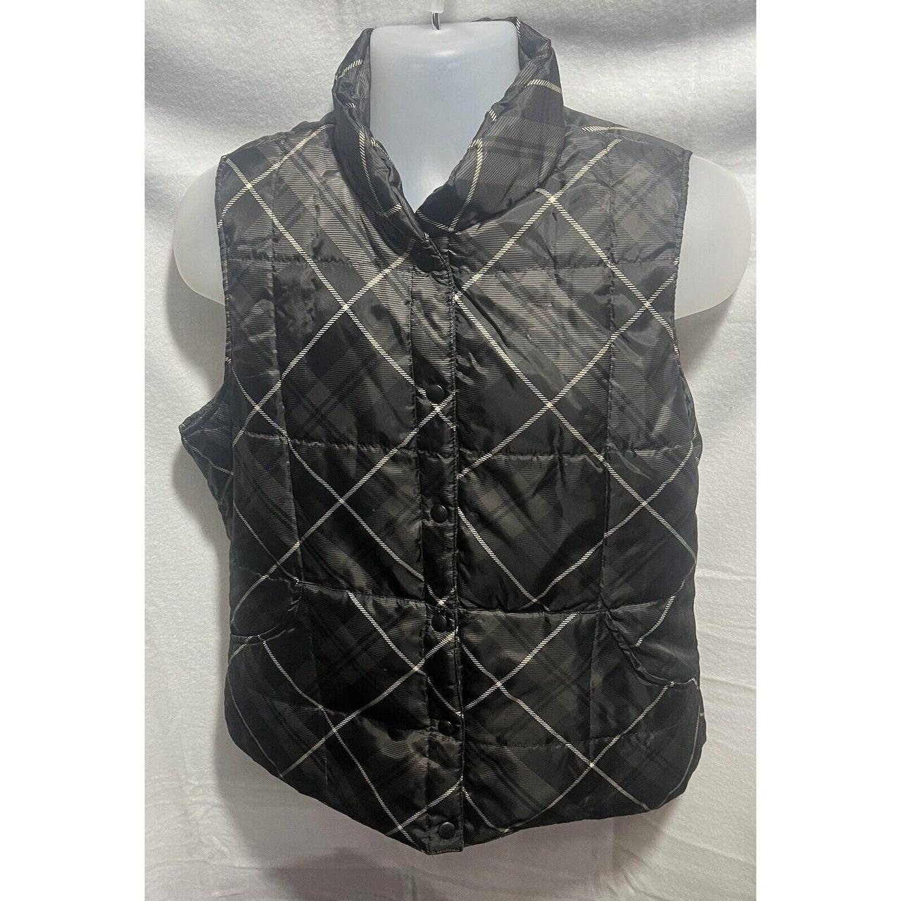 IZOD Mens Quilted Puffer Vest - Black - SIZE: Large - Depop