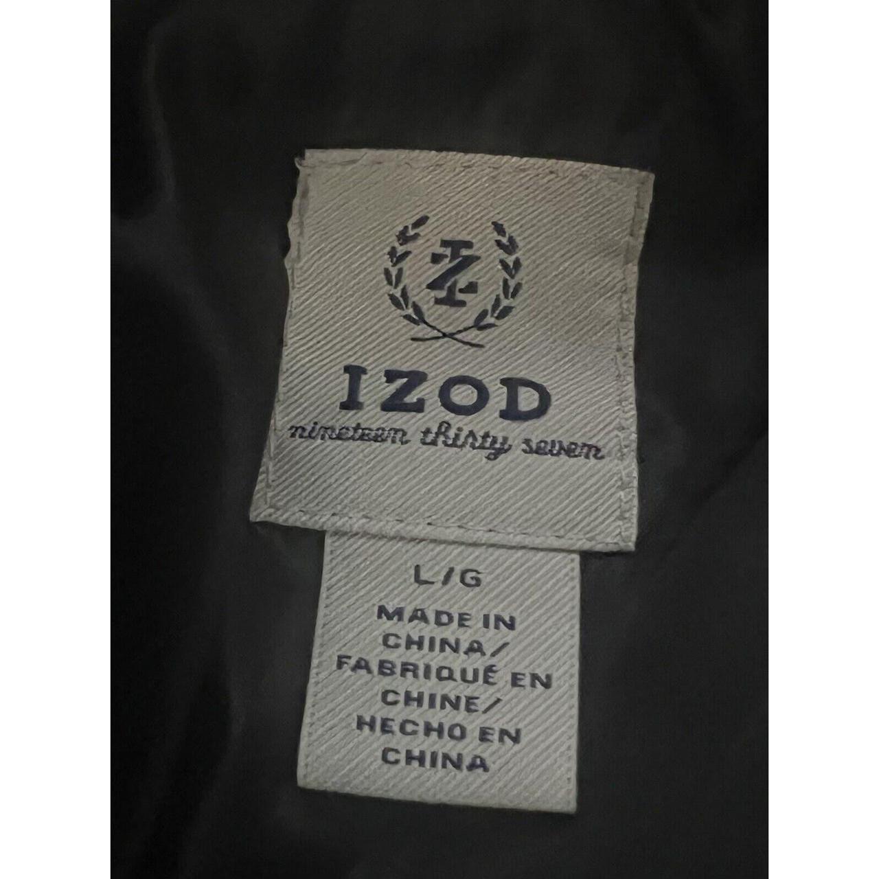 IZOD Mens Quilted Puffer Vest - Black - SIZE: Large - Depop