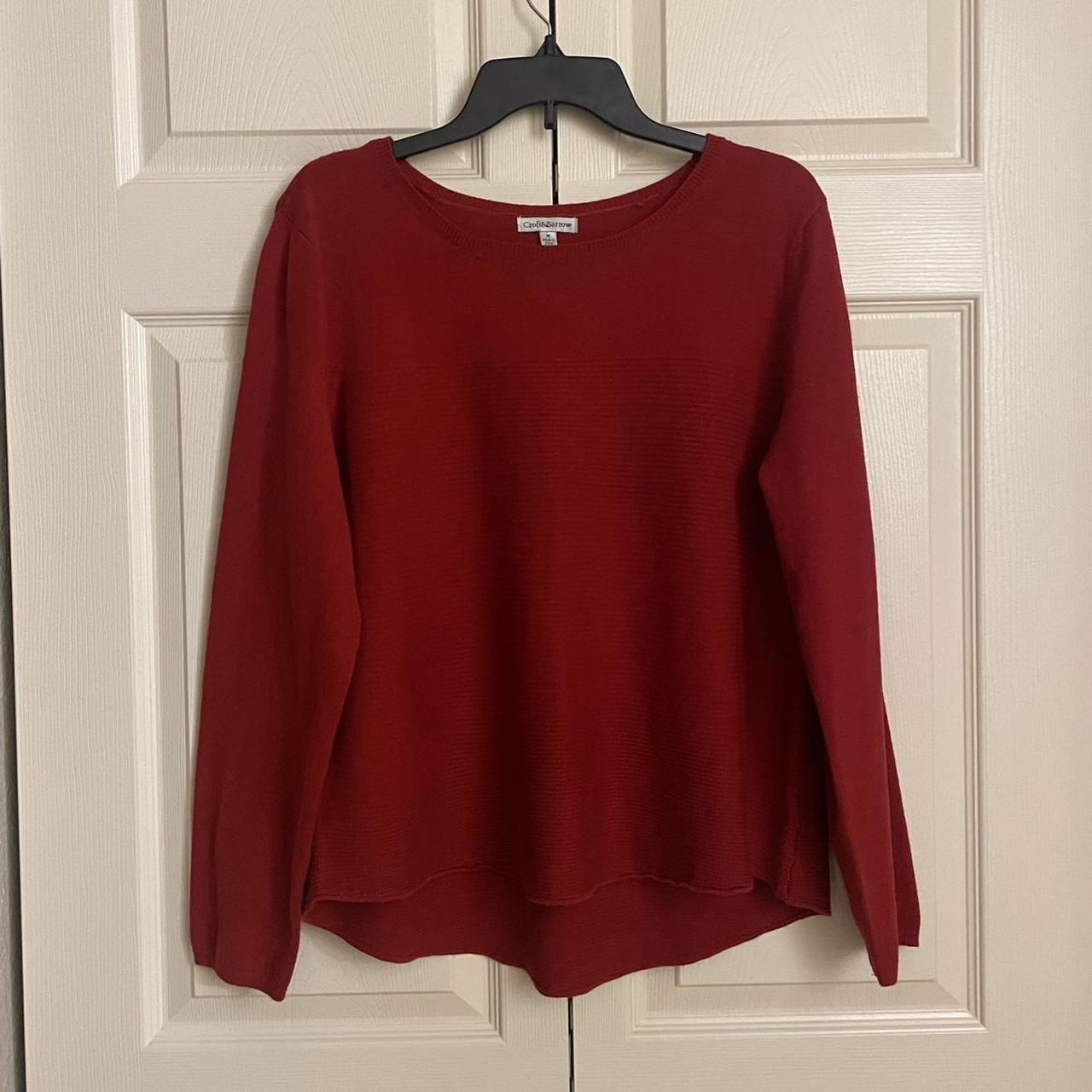 Red Oversized Sweater -no stains or rips -true to... | Depop