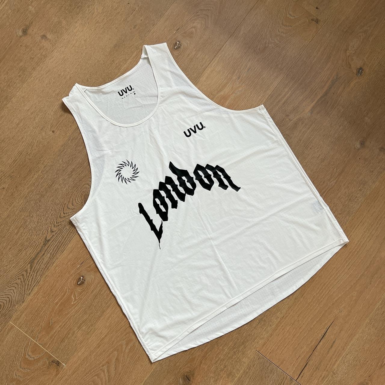 UVU London Running Vest XXL White - Depop