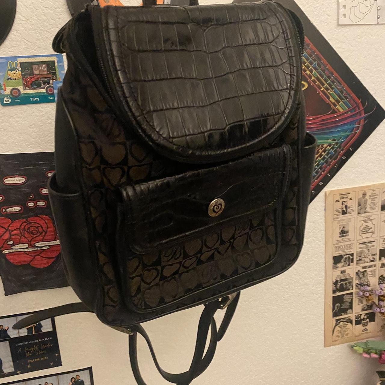 Brighton mini backpack super cute and can fit the... - Depop