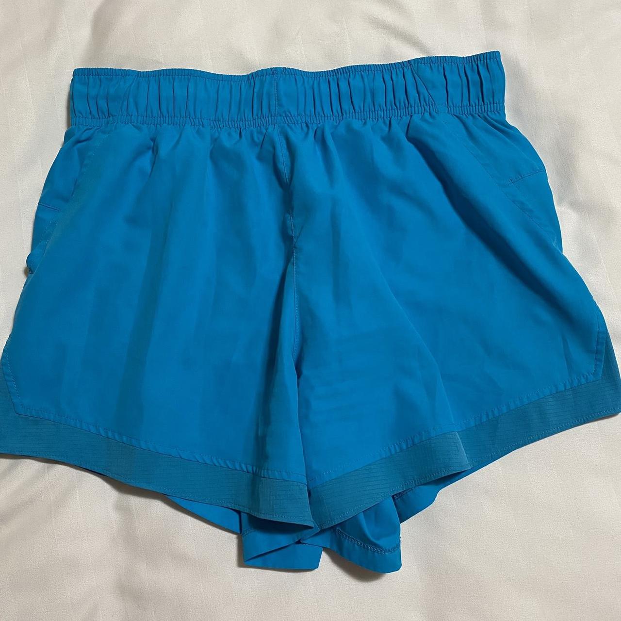 Blue athletic shorts! Perfect for summer :) - Depop