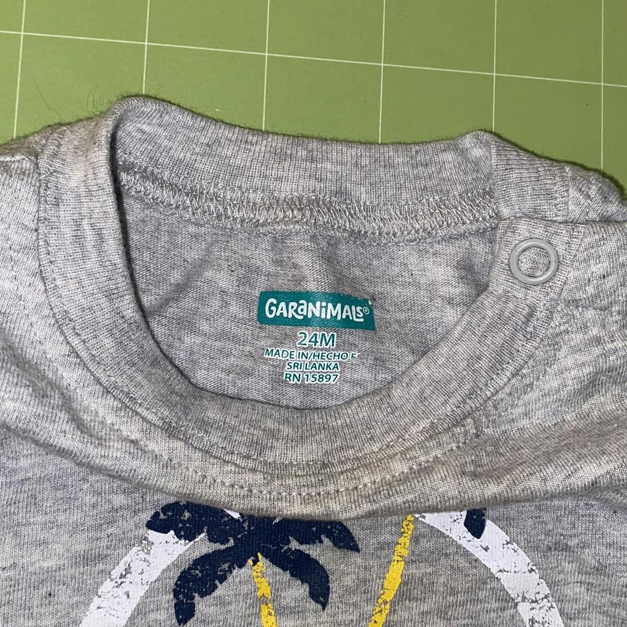 24 month old/ gray/ “busy doing nothing” garanimals - Depop